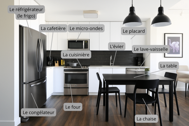French Vocabulary: What’s in the Kitchen? - Native French Teacher